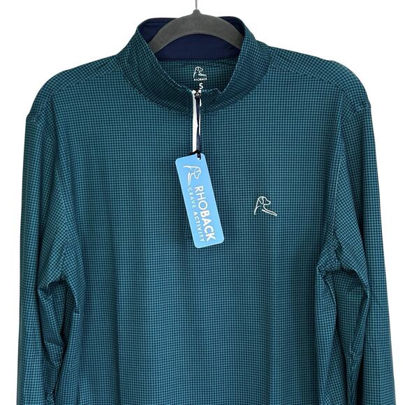 Rhoback | Shirts | Rhoback Performance Qzip Adirondack Mens Small Golf ...